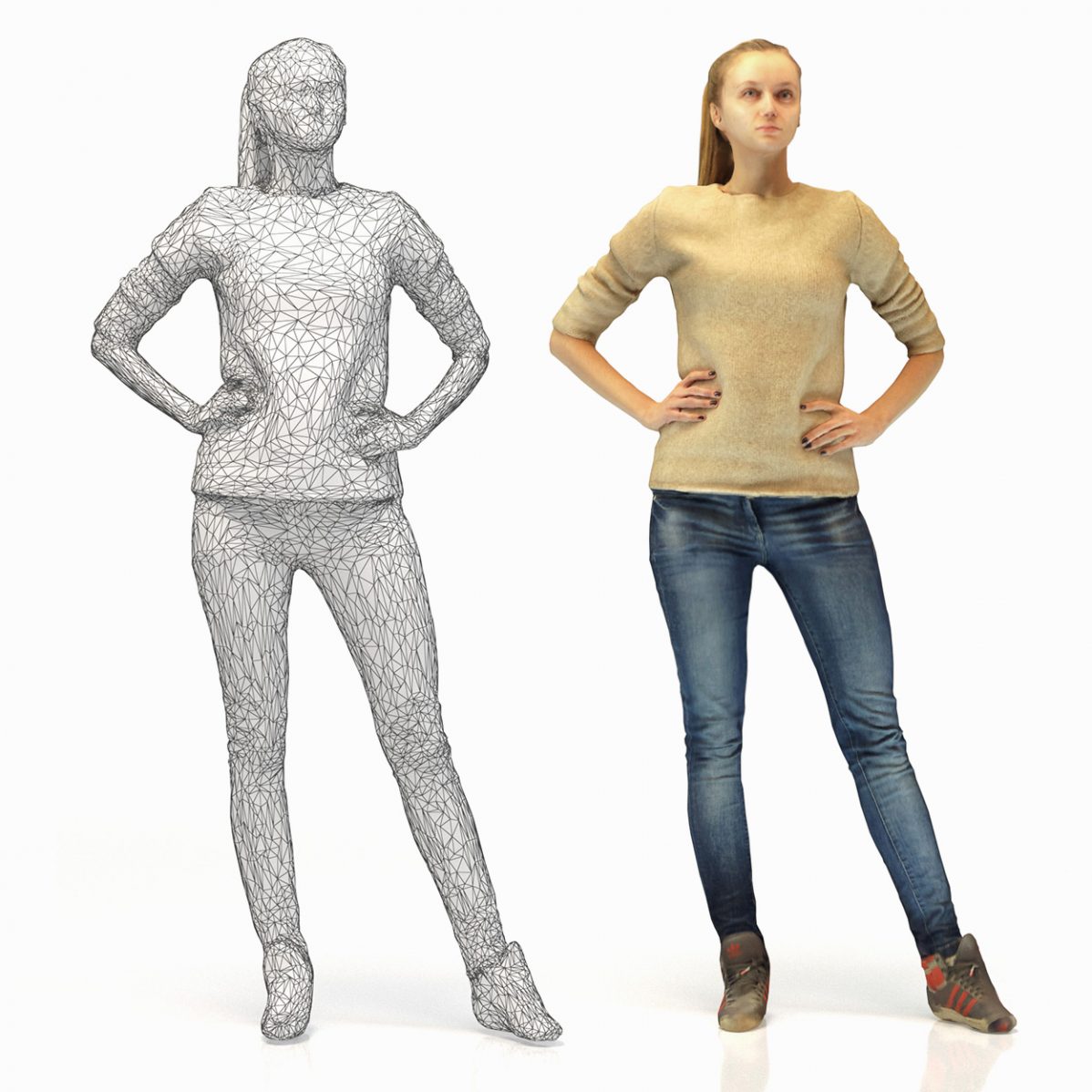 xoio-air | 3d scanned people - improved version – xoio-air